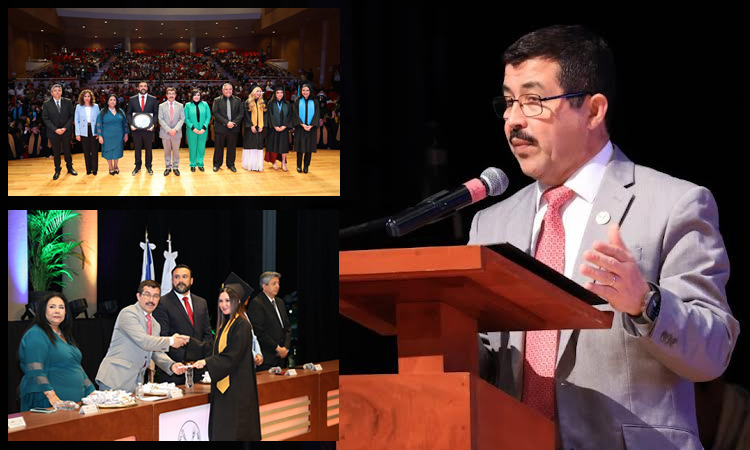 Preside rector graduación de 246 egresados de la UAT en Tampico